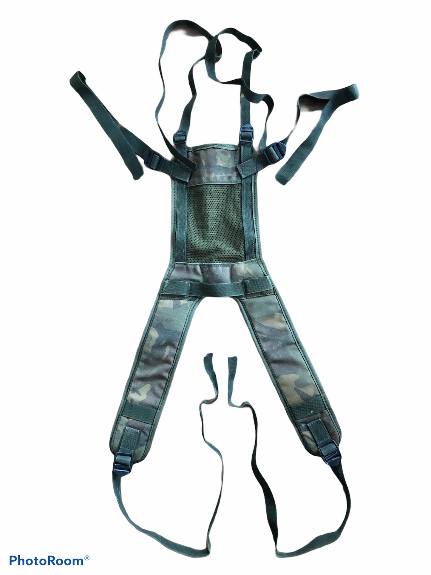 British army 6 point harness-webbing yoke – IN2 THE WILDERNESS